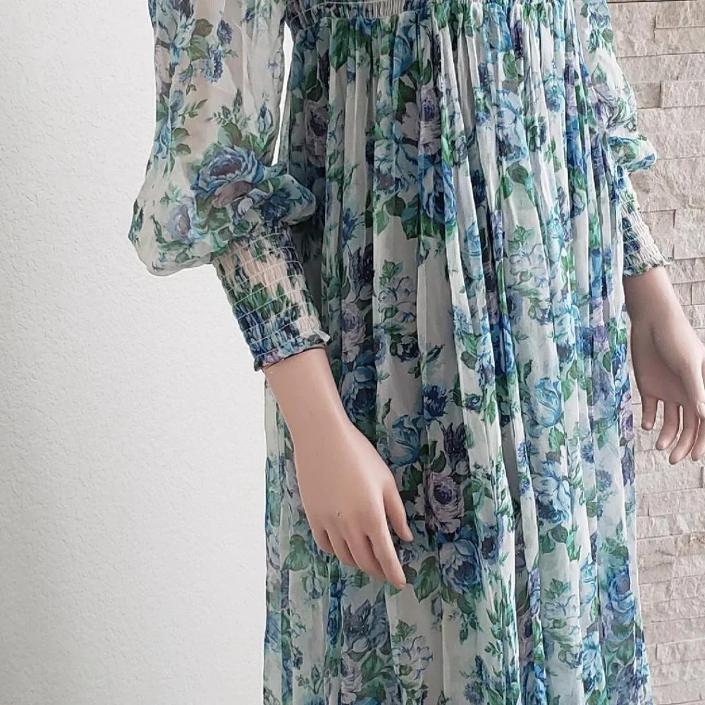 Zimmermann | Dresses | Zimmerman White Wave Shirred Dress Price Is Firm ...